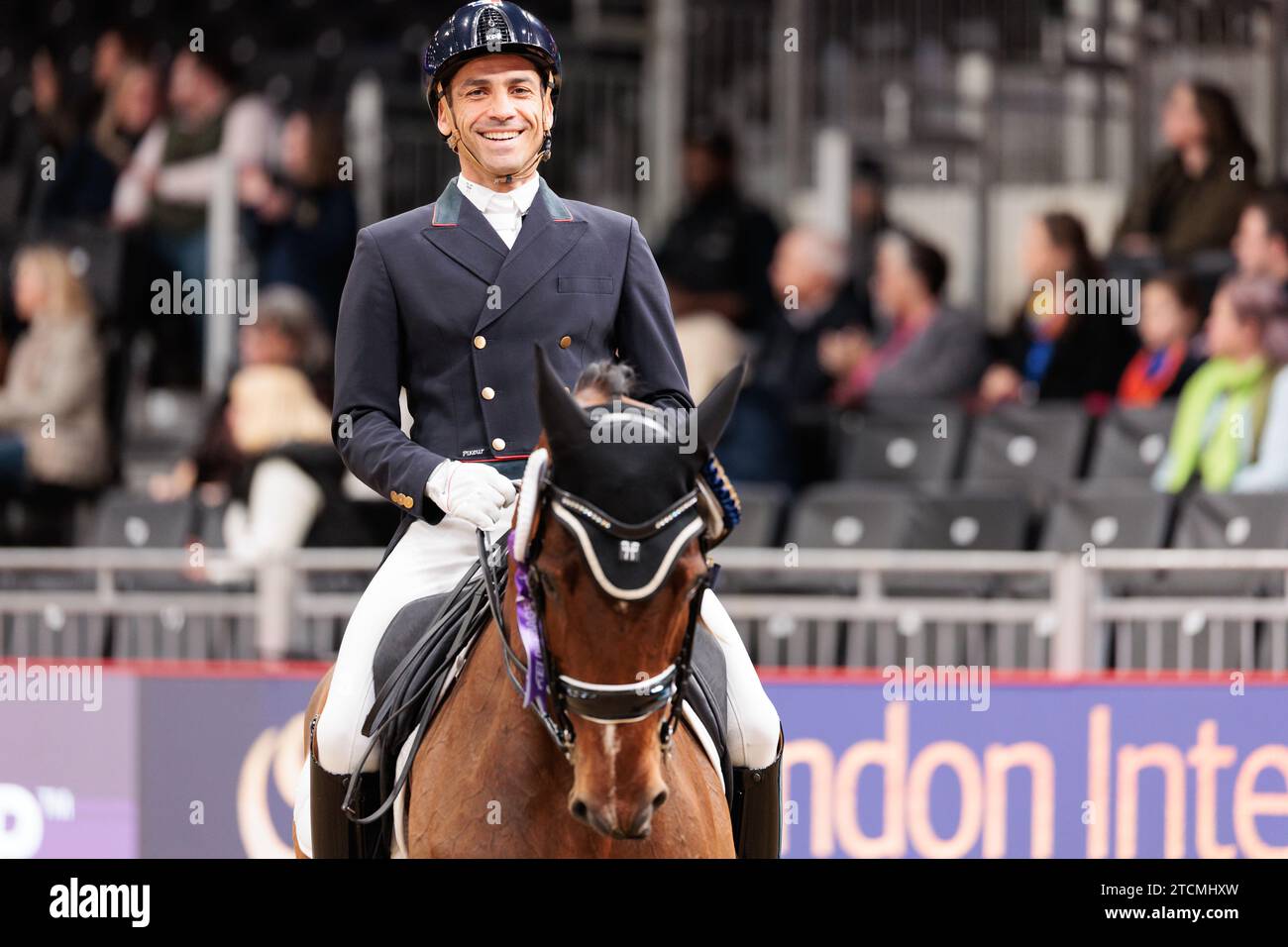 London, UK. 13th Dec, 2023. Alexandre Ayache of France with Jolene ...