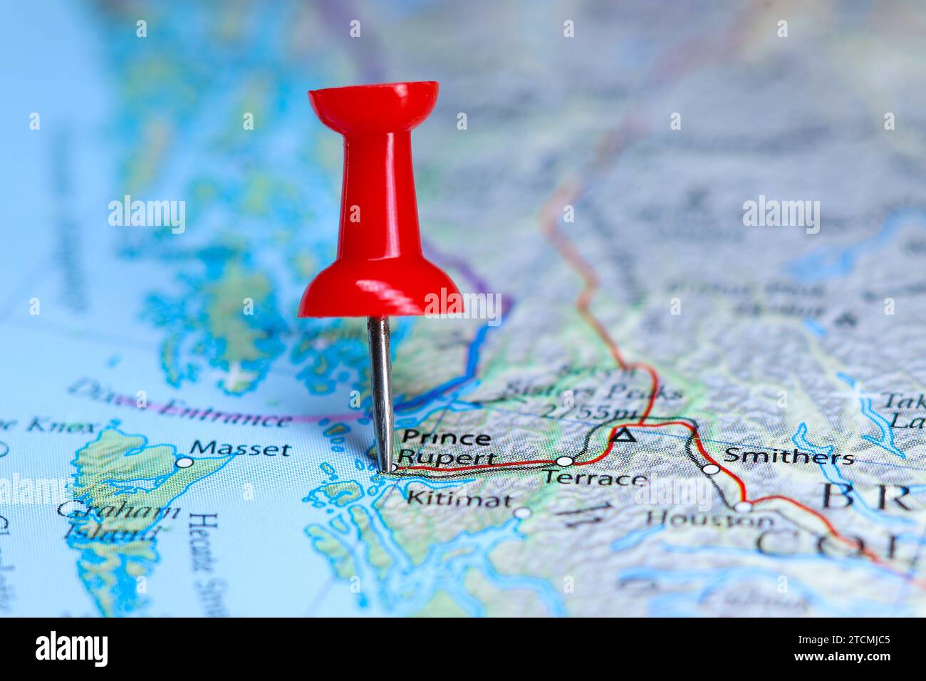 Rupert map hi-res stock photography and images - Alamy