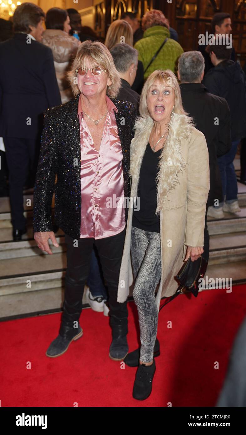 Robin Askwith attends the opening night of Peter Pan at the London ...