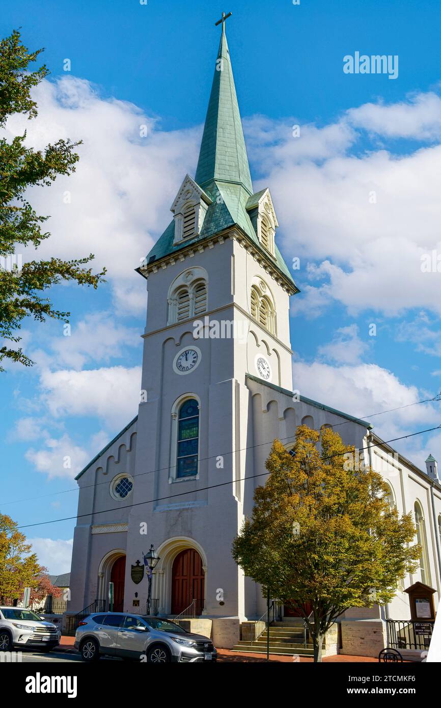 St. George's Episcopal Church on Princess Anne Street in historic ...
