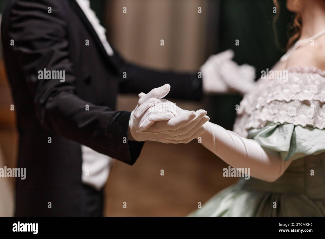 Ballroom dancing couple victorian hi-res stock photography and images ...