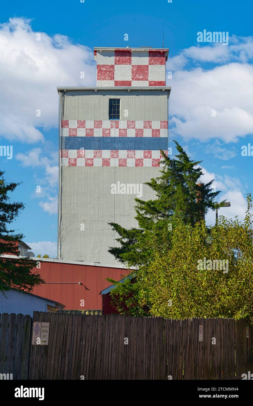 The Purina Tower on Charles Street in the historic district of ...