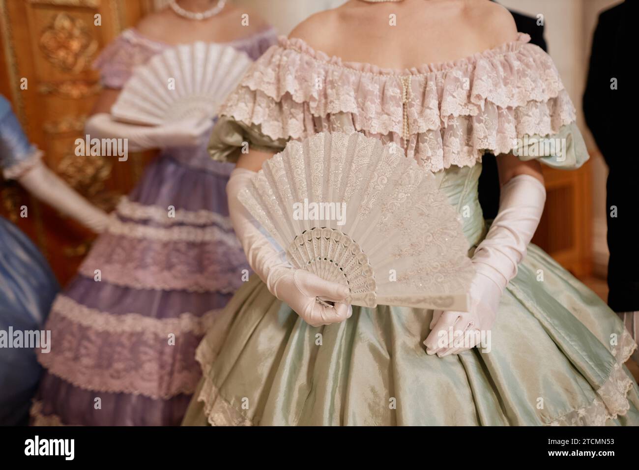 Regency fan hi-res stock photography and images - Alamy