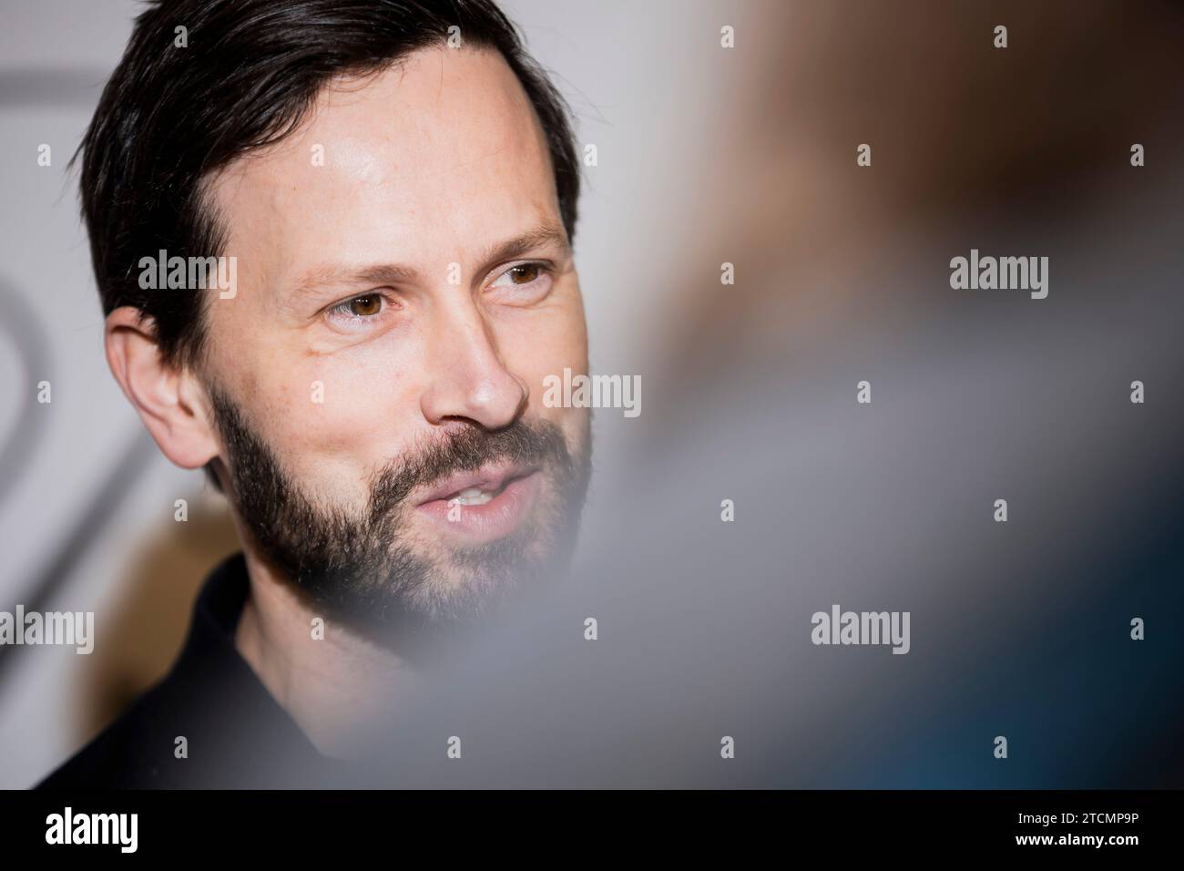 Berlin, Germany. 13th Dec, 2023. Franz Dinda, actor, attends the German ...