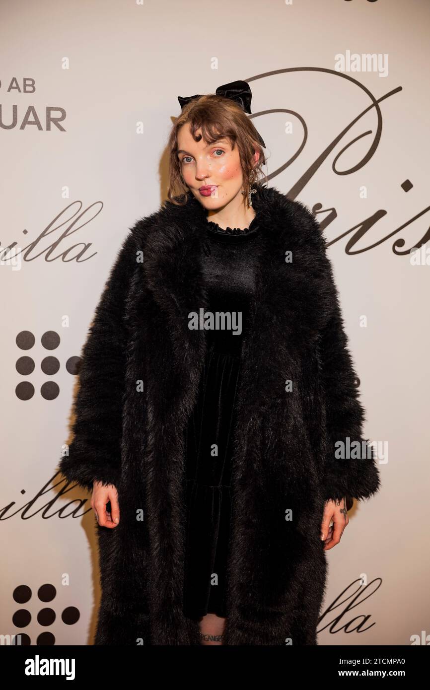 Berlin, Germany. 13th Dec, 2023. Mia Morgan, singer, attends the German ...