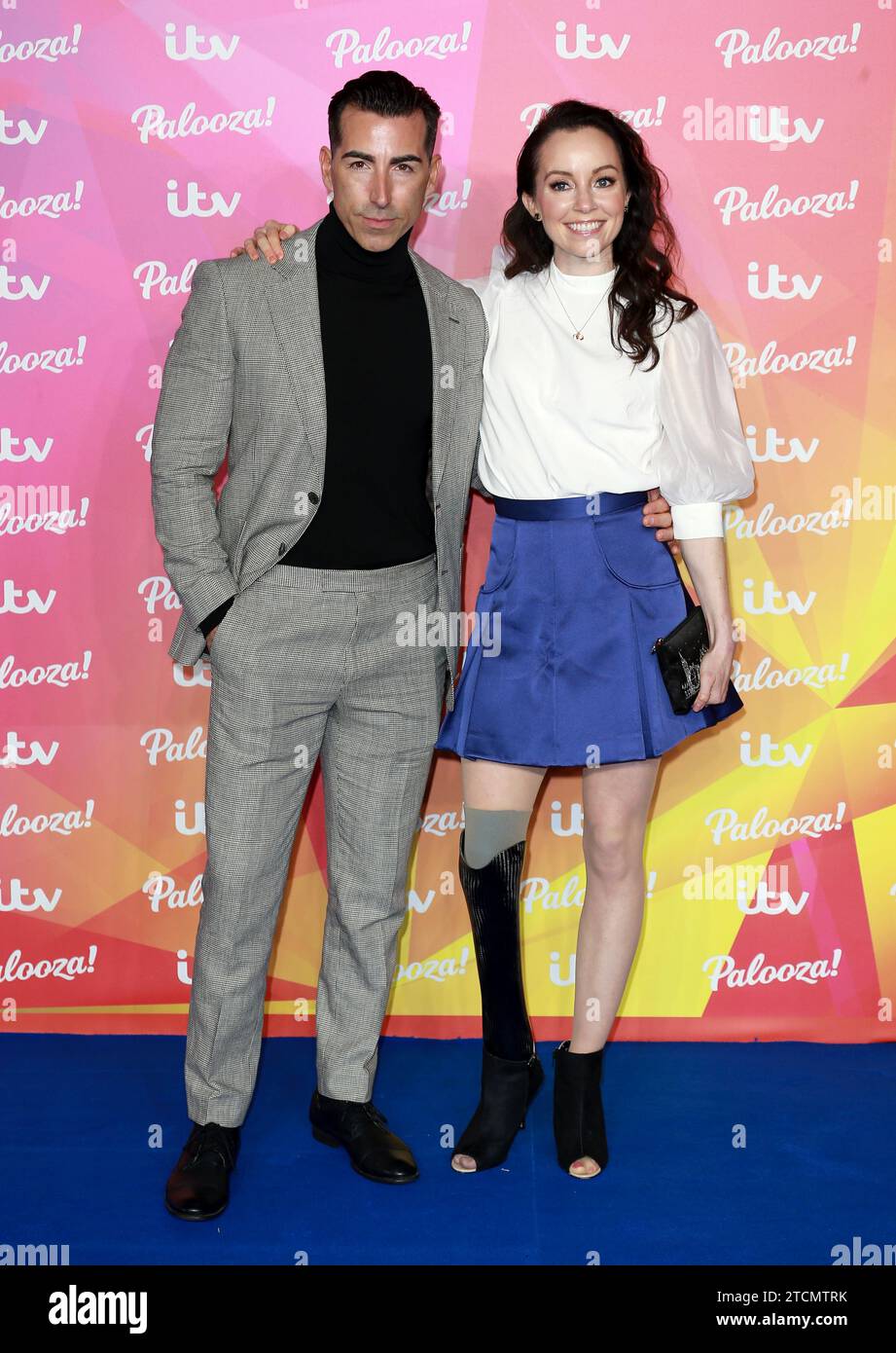 Andy Buchanan and Stef Reid attend the ITV Palooza! 2021 at The Royal ...