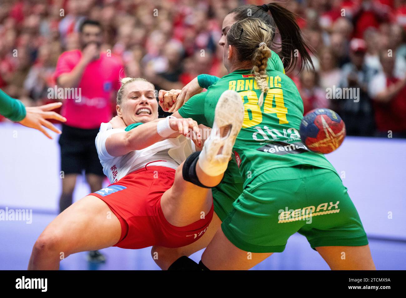 Herning, Denmark. 13th Dec, 2023. Kathrine Heindahl of Denmark in ...