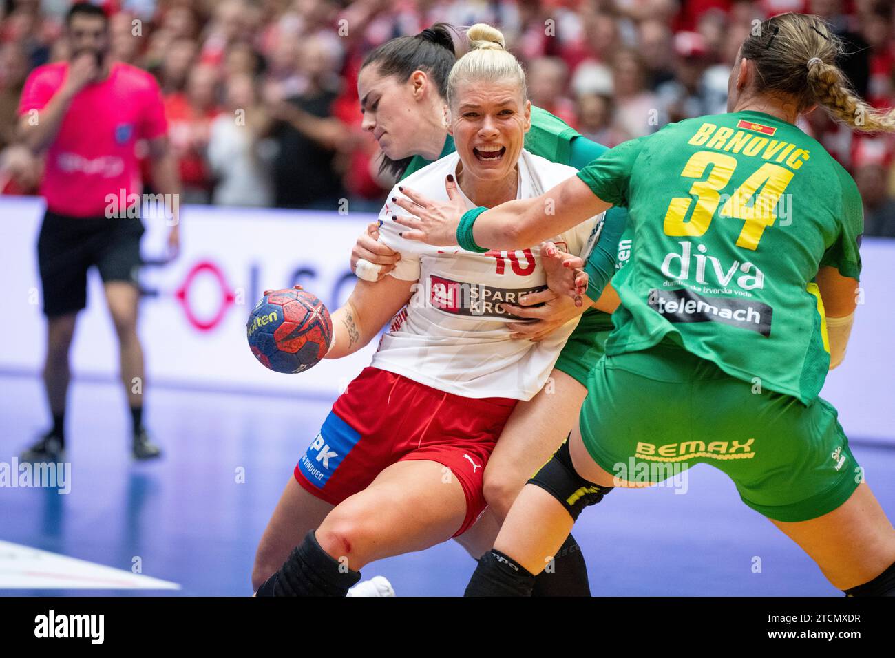 Herning, Denmark. 13th Dec, 2023. Kathrine Heindahl of Denmark in ...