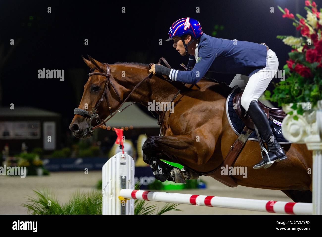 International show jumping in California Stock Photo - Alamy