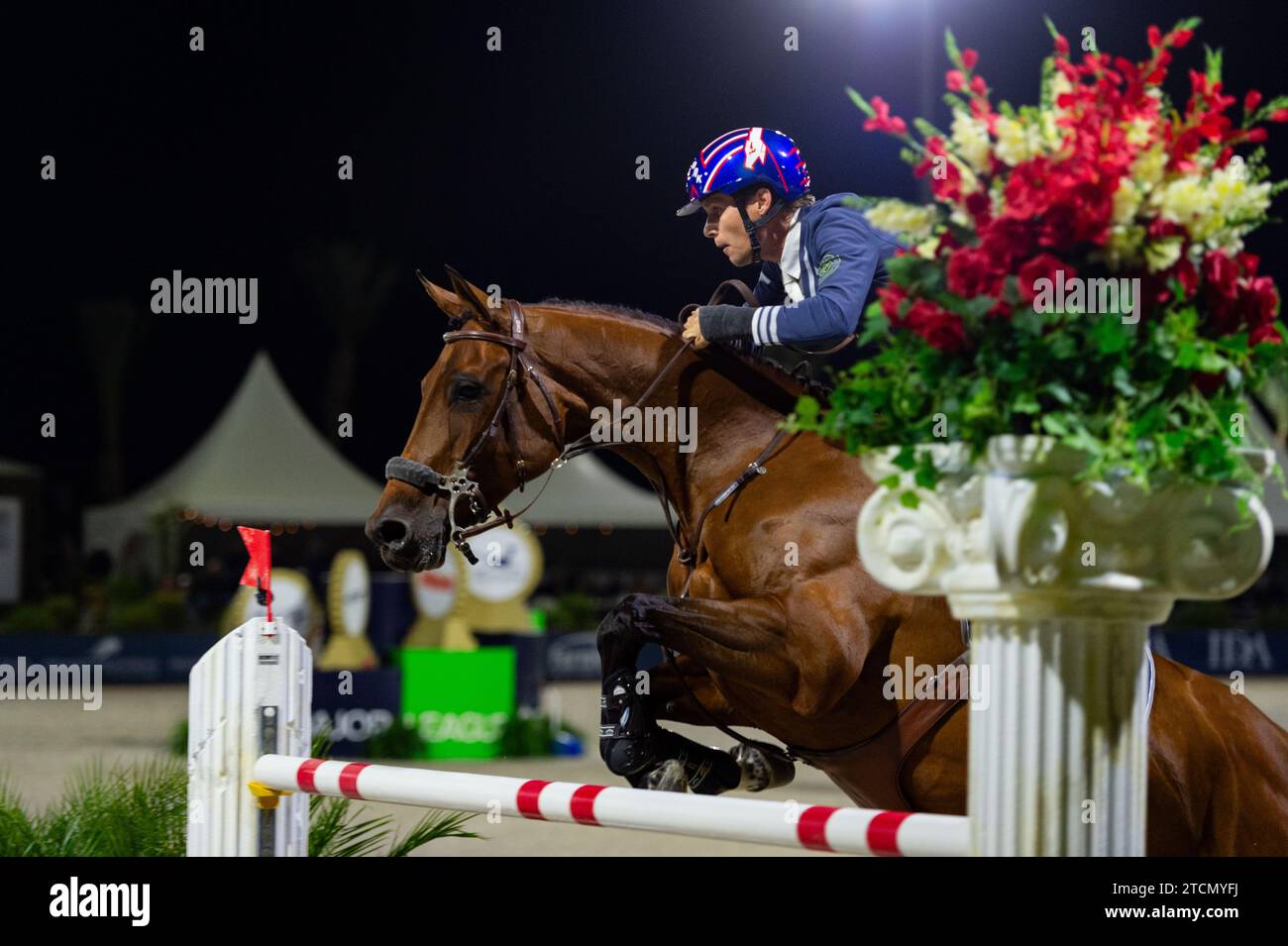 International show jumping in California Stock Photo - Alamy