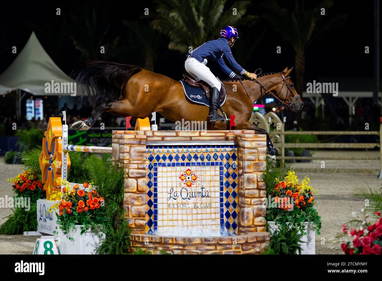 International show jumping in California Stock Photo - Alamy