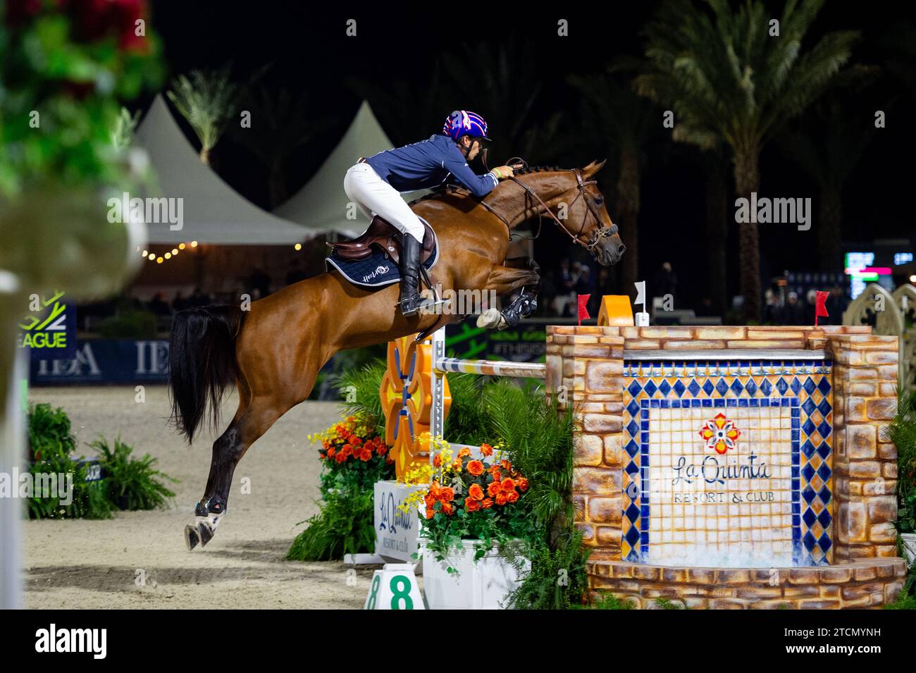 International show jumping in California Stock Photo - Alamy