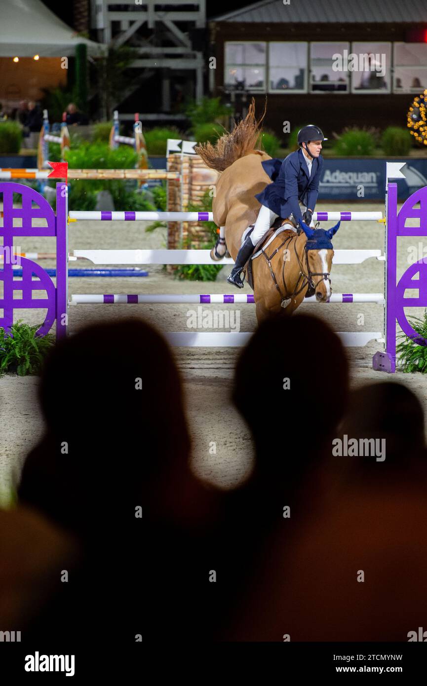 International show jumping in California Stock Photo - Alamy