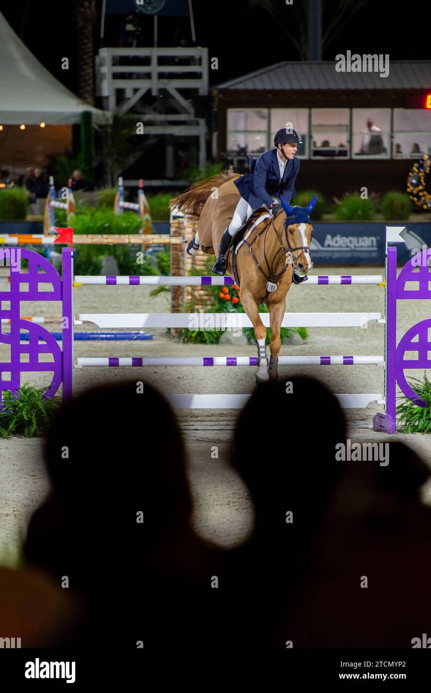 International show jumping in California Stock Photo - Alamy