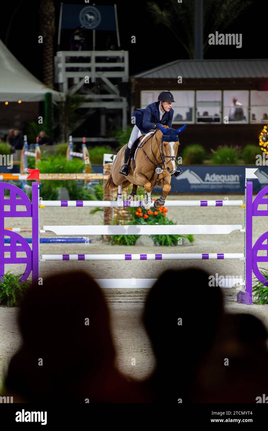 International show jumping in California Stock Photo - Alamy