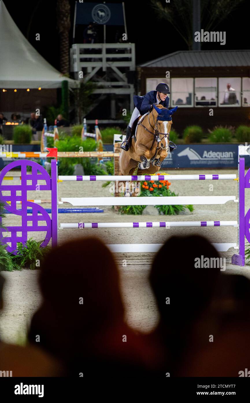 International show jumping in California Stock Photo - Alamy