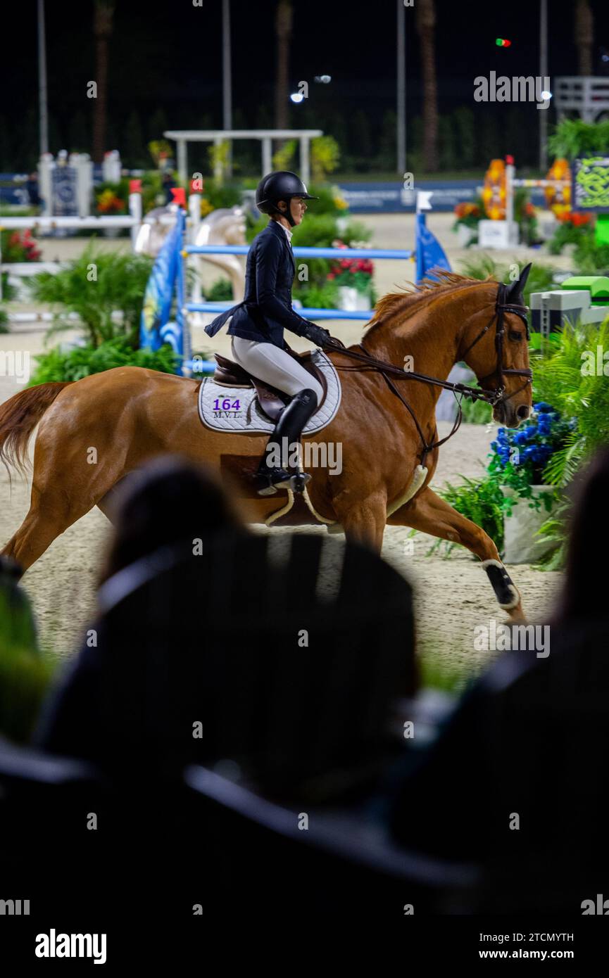 International show jumping in California Stock Photo - Alamy