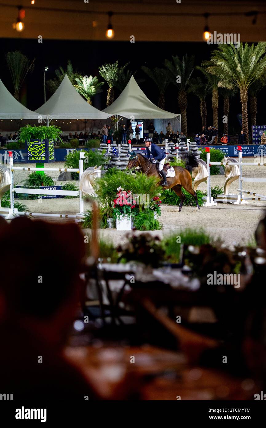 International show jumping in California Stock Photo - Alamy
