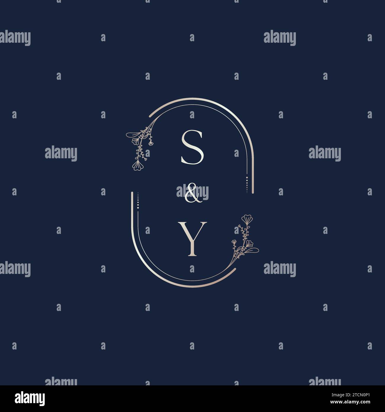 Letter sy logo Stock Vector Images - Alamy