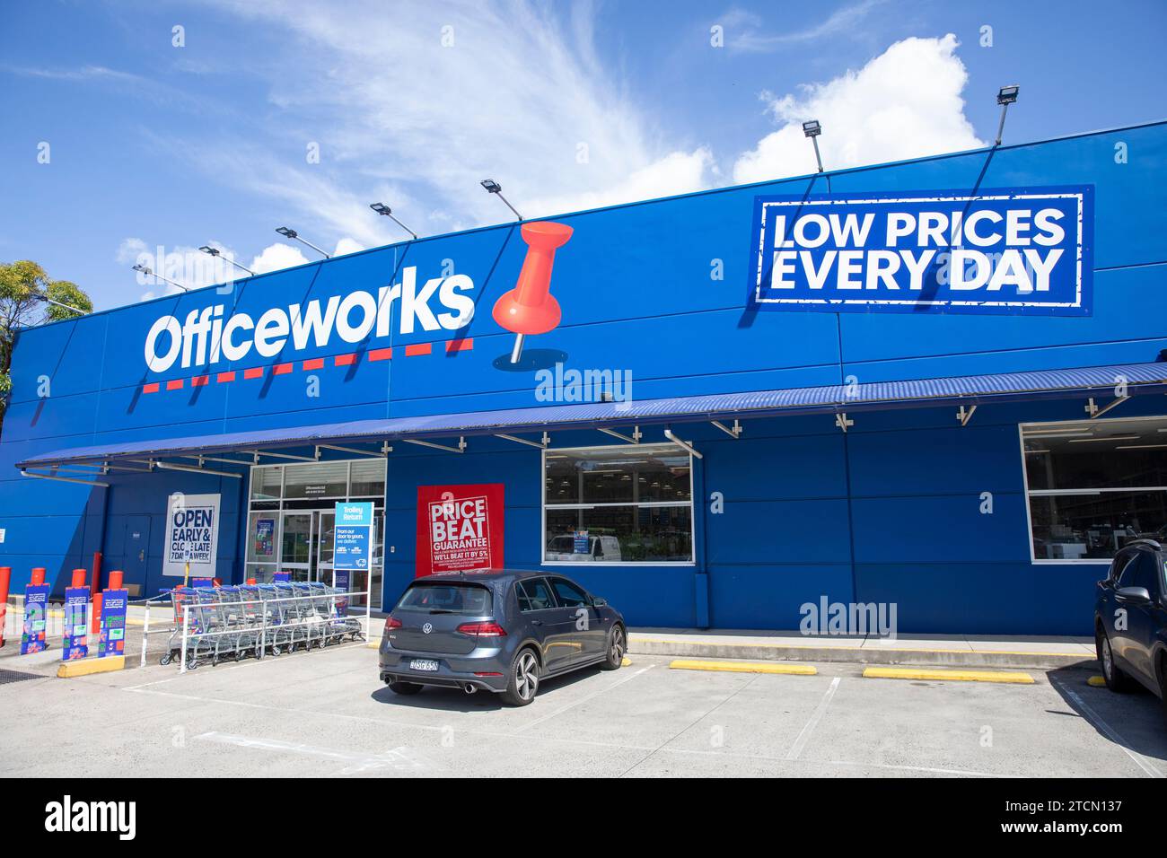 Officeworks retail stationery supplier, a national chain in Australia ...