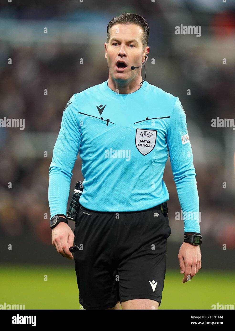 Referee Danny Makkelie during the UEFA Champions League, Group F match ...