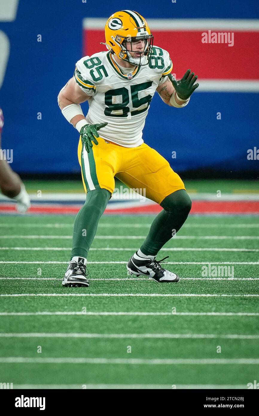 Green Bay Packers tight end Tucker Kraft (85) during an NFL football ...