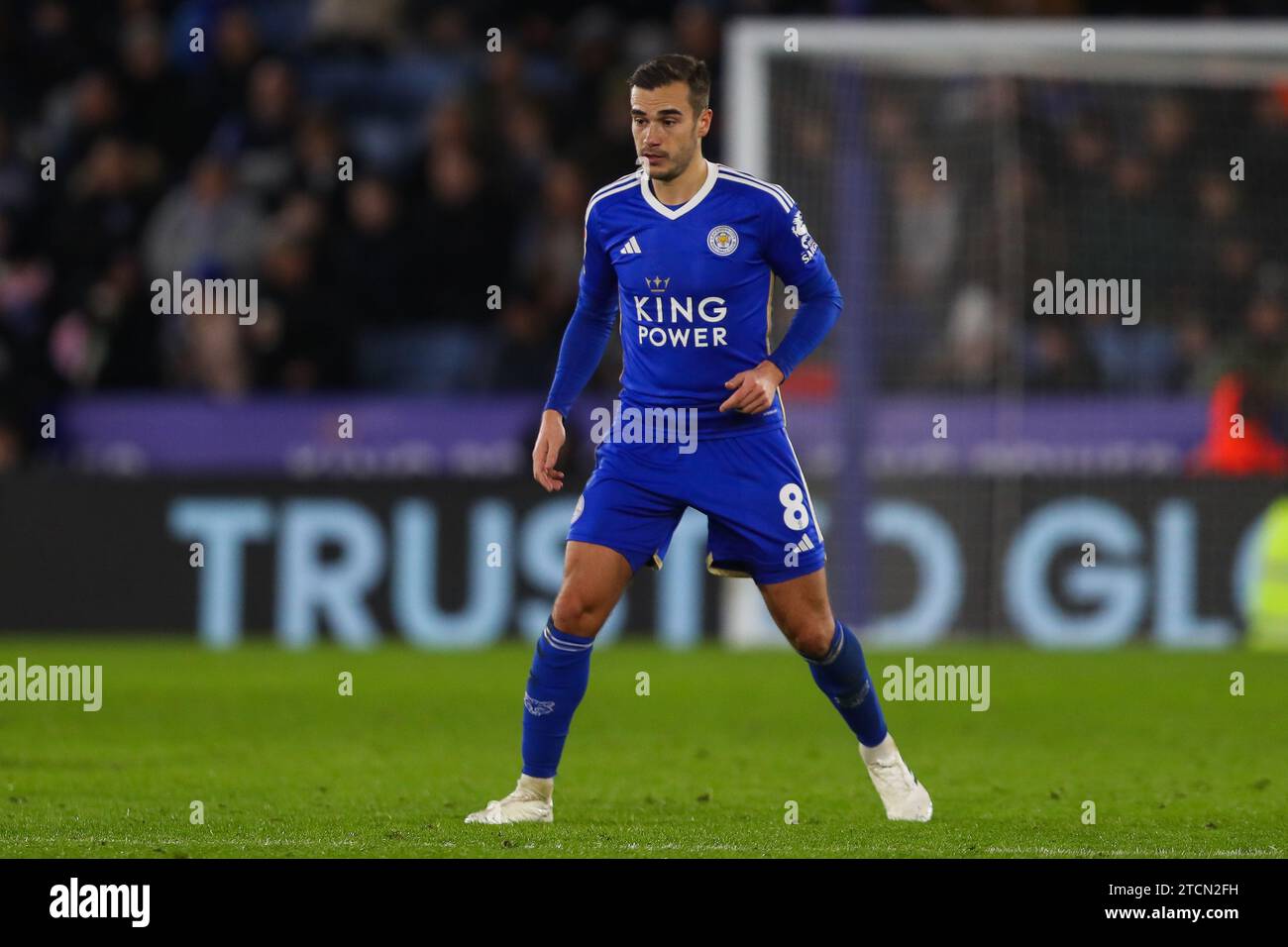 Harry Winks #8 of Leicester City during the Sky Bet Championship match ...