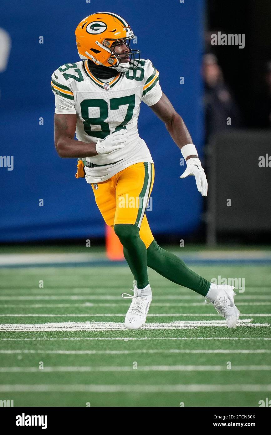 Green Bay Packers wide receiver Romeo Doubs (87) during an NFL football ...