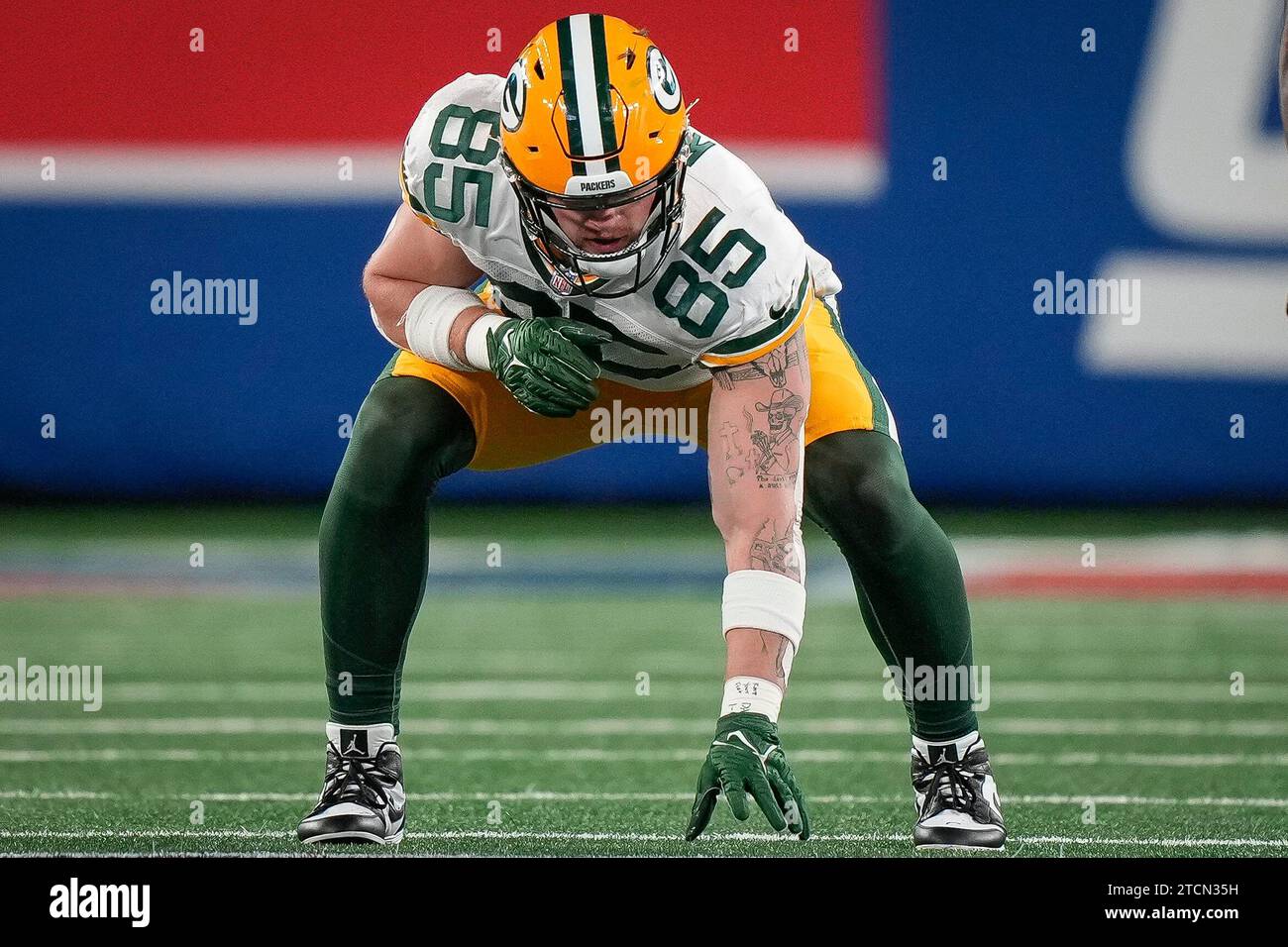 Green Bay Packers tight end Tucker Kraft (85) during an NFL football ...