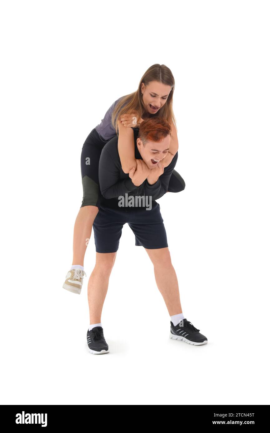 Girl self defense Cut Out Stock Images & Pictures - Alamy