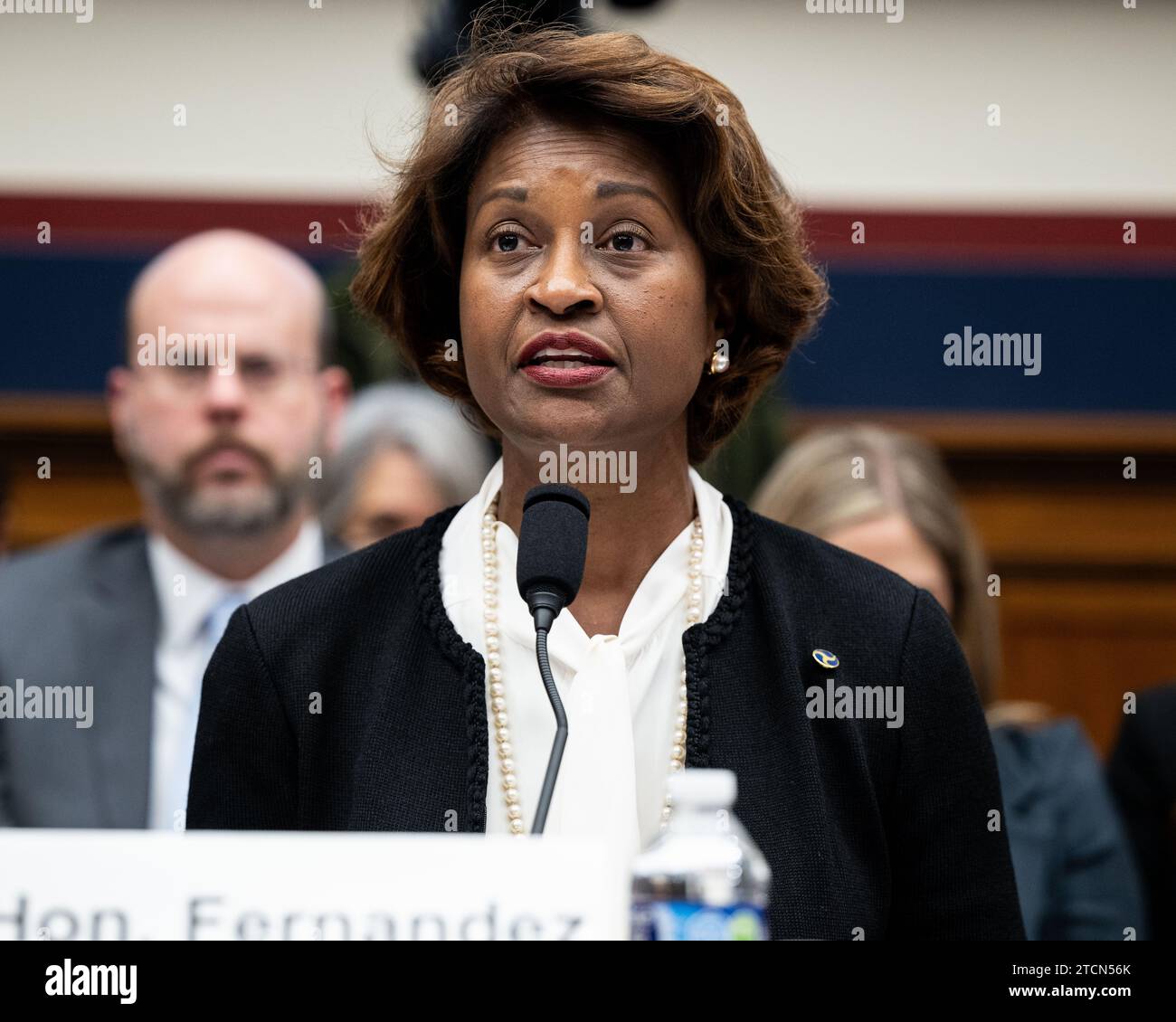 Washington, United States. 13th Dec, 2023. Nuria Fernandez ...