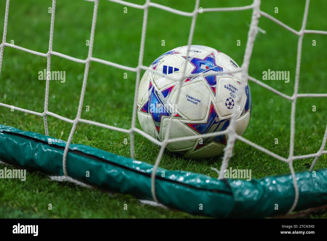 Milan, Italy. 12th Dec, 2023. Official Adidas Champions League match ...