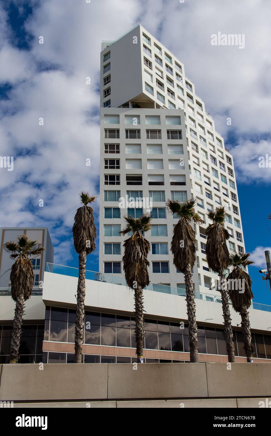 Tel Aviv, Israel - December 13, 2023 Urban landscape and architecture ...