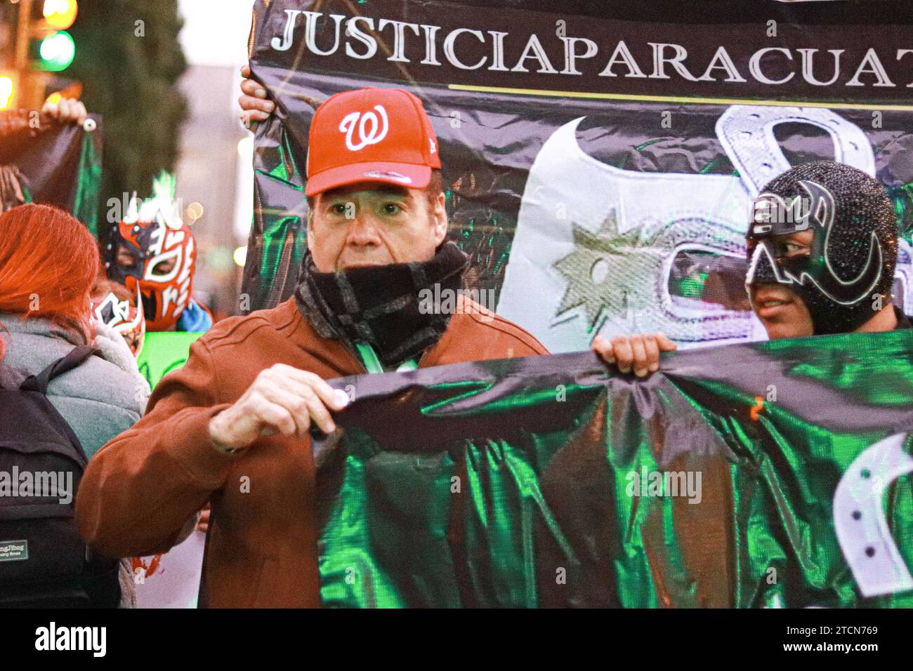 Wrestlers Protest to Demand Liberation For Cuatrero December 13, 2023 ...