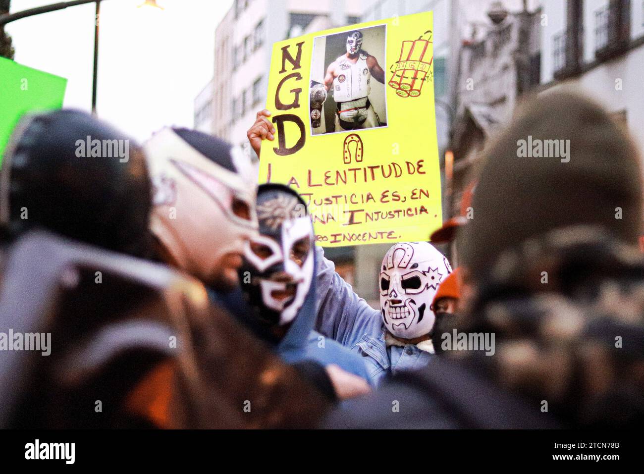 Wrestlers Protest to Demand Liberation For Cuatrero December 13, 2023 ...