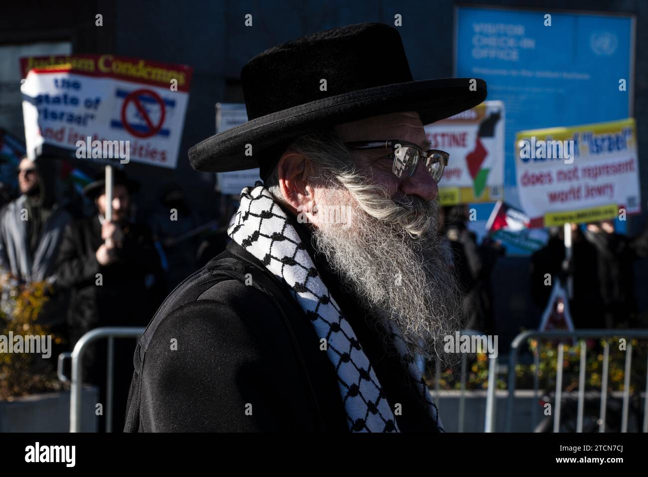 New York, New York, USA. 12th Dec, 2023. RABBI YISROEL DOVID WEISS ...