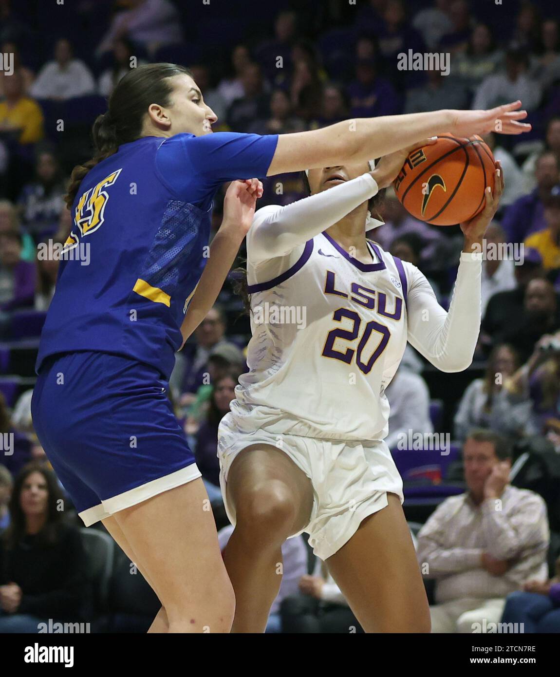 Baton Rouge, USA. 12th Dec, 2023. McNeese Cowgirls forward Marta ...