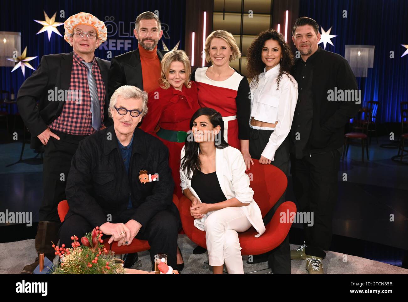 Komiker Wigald Boning, l-r, Moderator Micky Beisenherz, Sängerin Annett ...