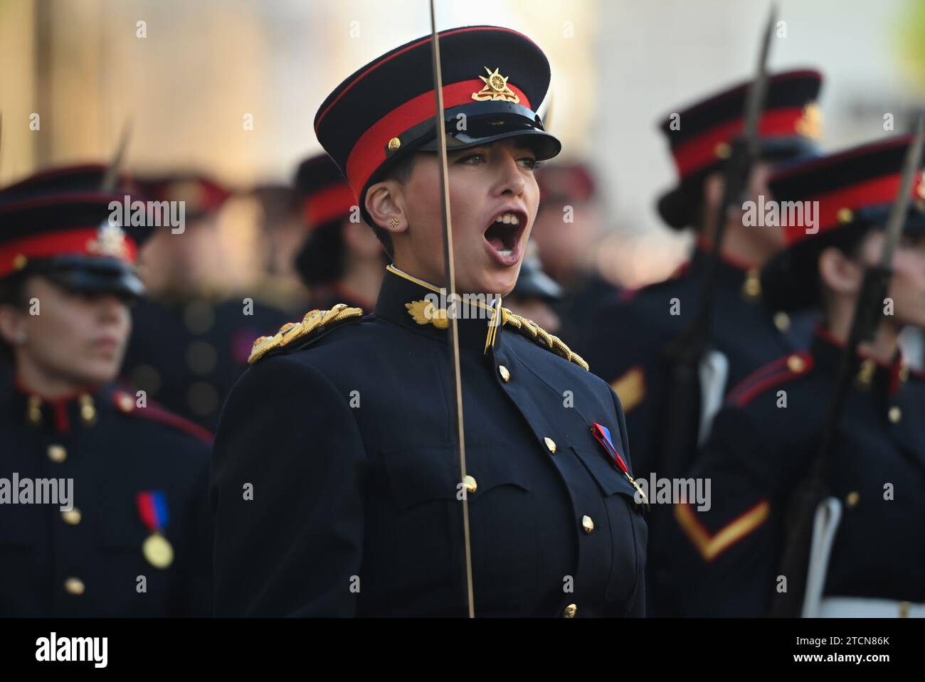 Valletta, Malta. 13th Dec, 2023. Soldiers of the Armed Forces of Malta ...