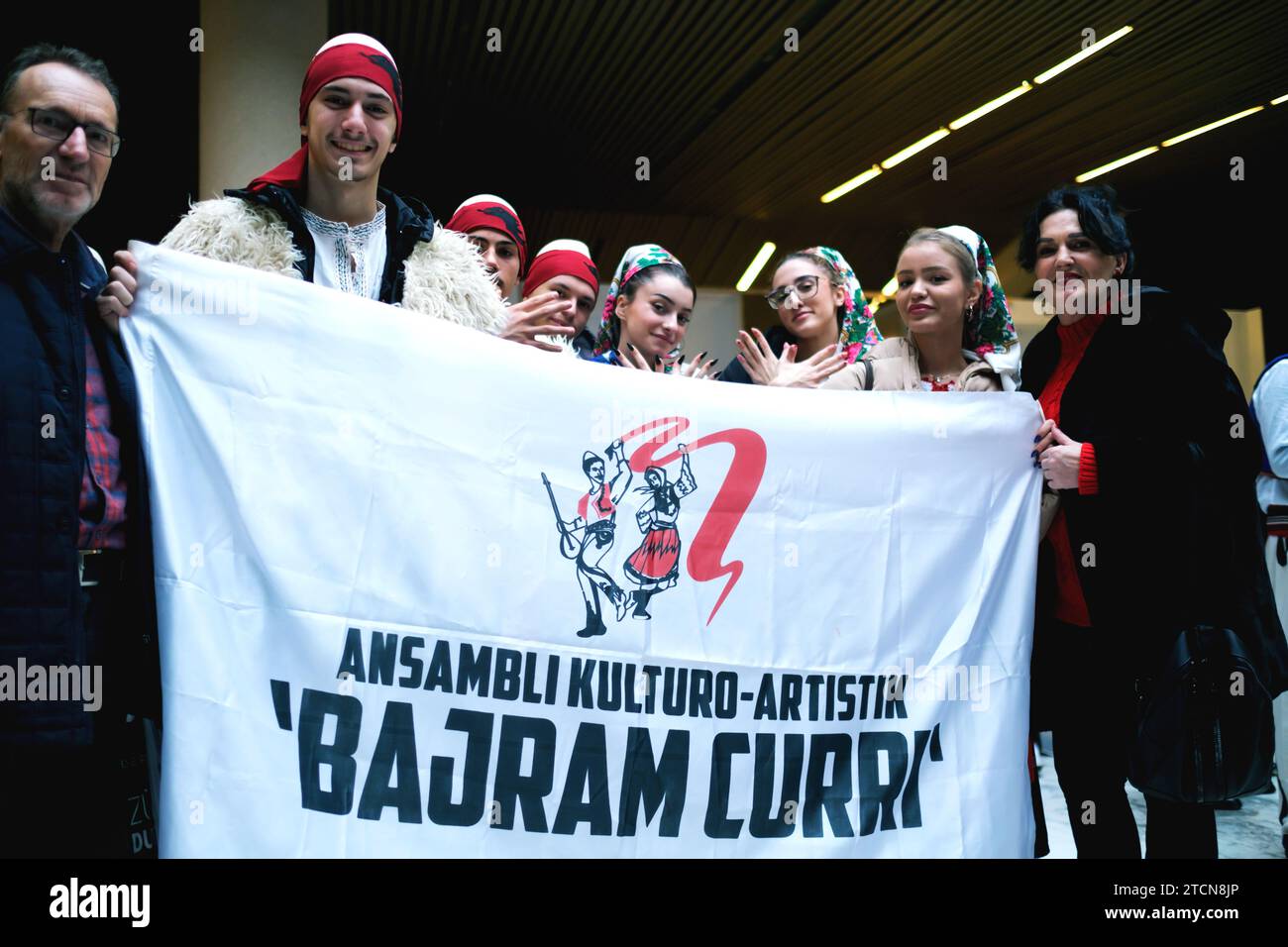 Tirana, Albania - November 28: Bajram Curri Cultural and Artistic ...