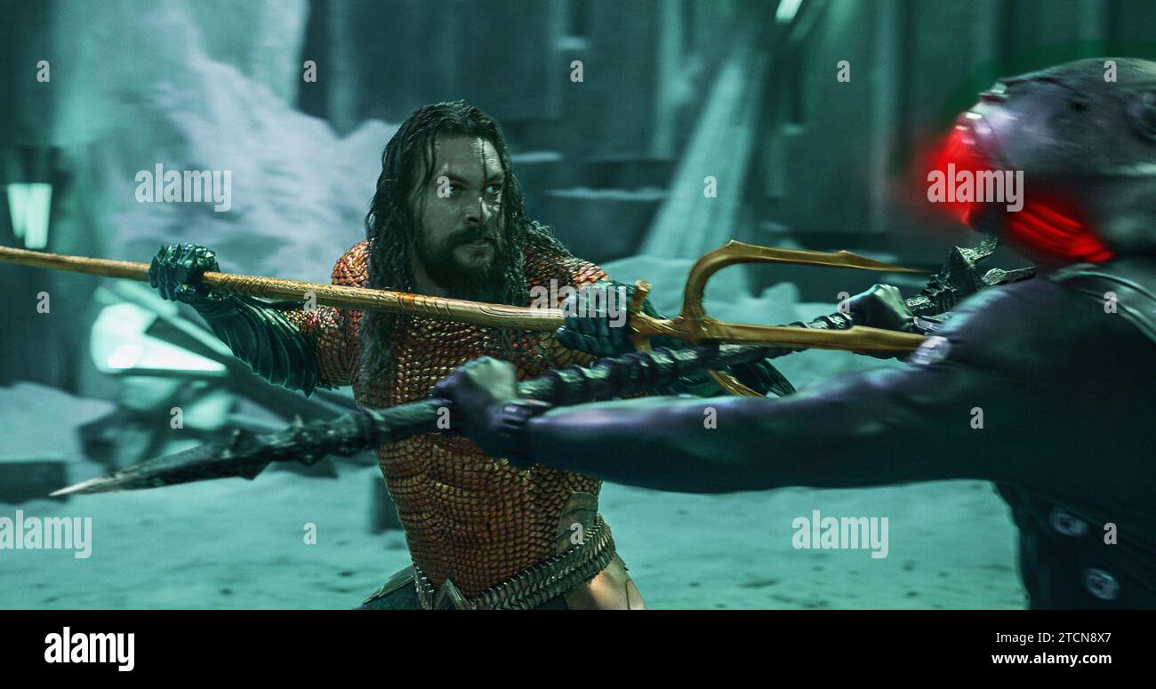 AQUAMAN AND THE LOST KINGDOM, (aka AQUAMAN 2), Jason Momoa as Aquaman ...