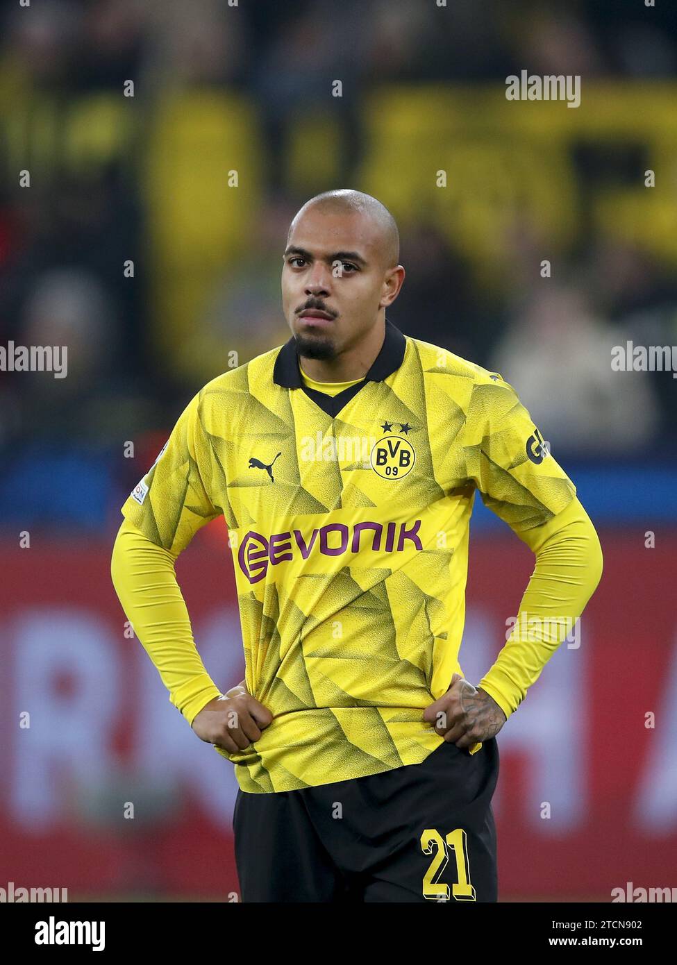 DORTMUND - Donyell Malen of Borussia Dortmund during the UEFA Champions ...