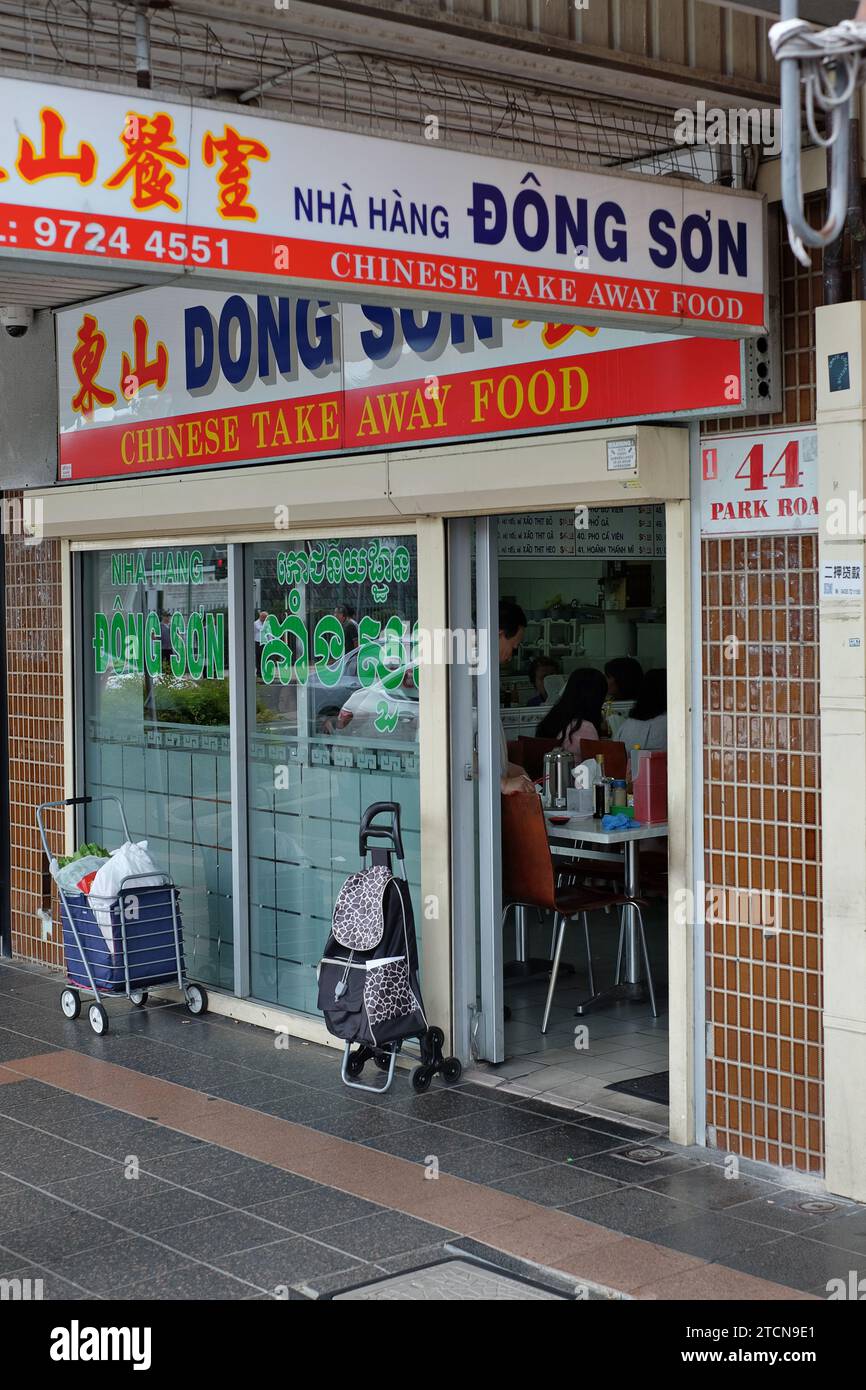 Chinese takeaway Dong Son restaurant, part of the multicultural ...