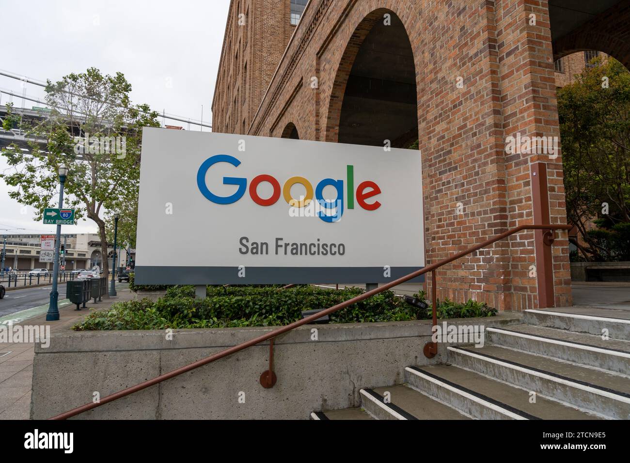 Google office in San Francisco, Ca, USA Stock Photo - Alamy
