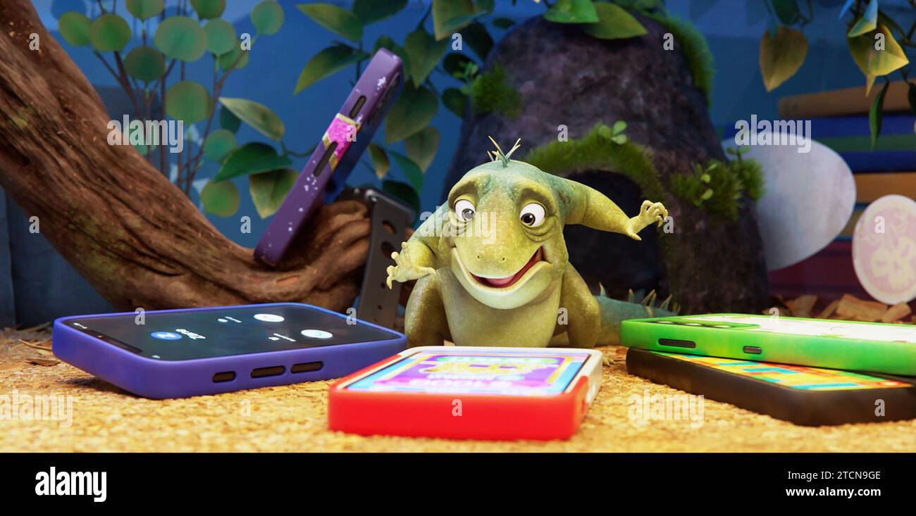 LEO, Leo (voice: Adam Sandler), 2023. © Netflix / Courtesy Everett ...