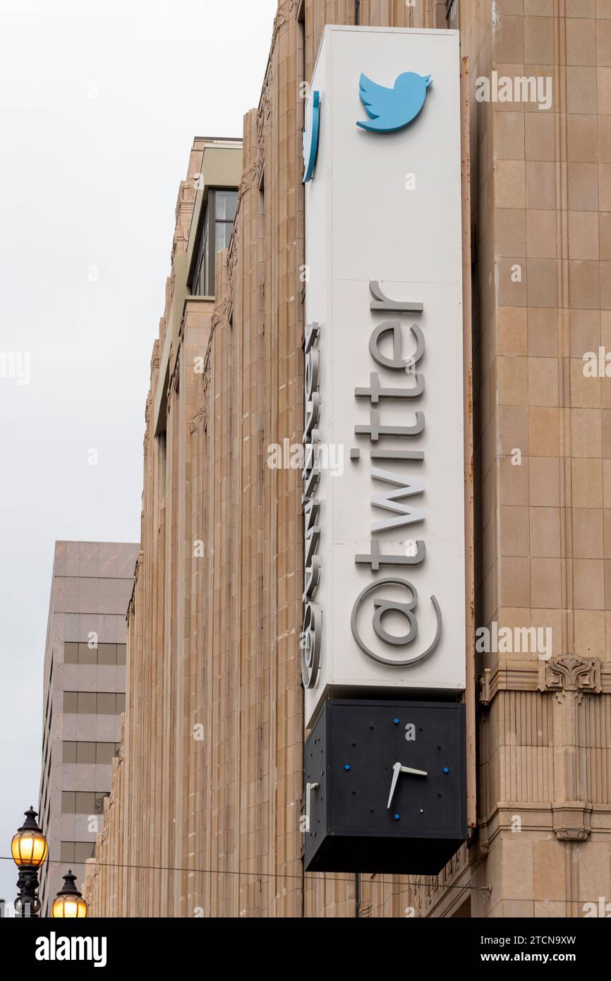 Twitter headquarters in San Francisco, CA, USA Stock Photo - Alamy