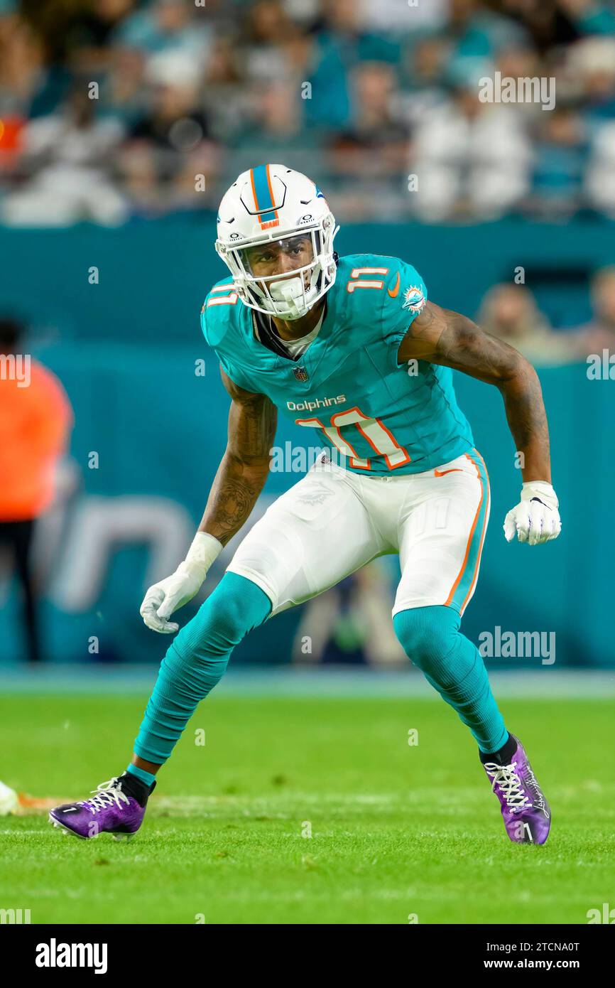 Miami Dolphins wide receiver Cedrick Wilson Jr. (11) runs a play during ...