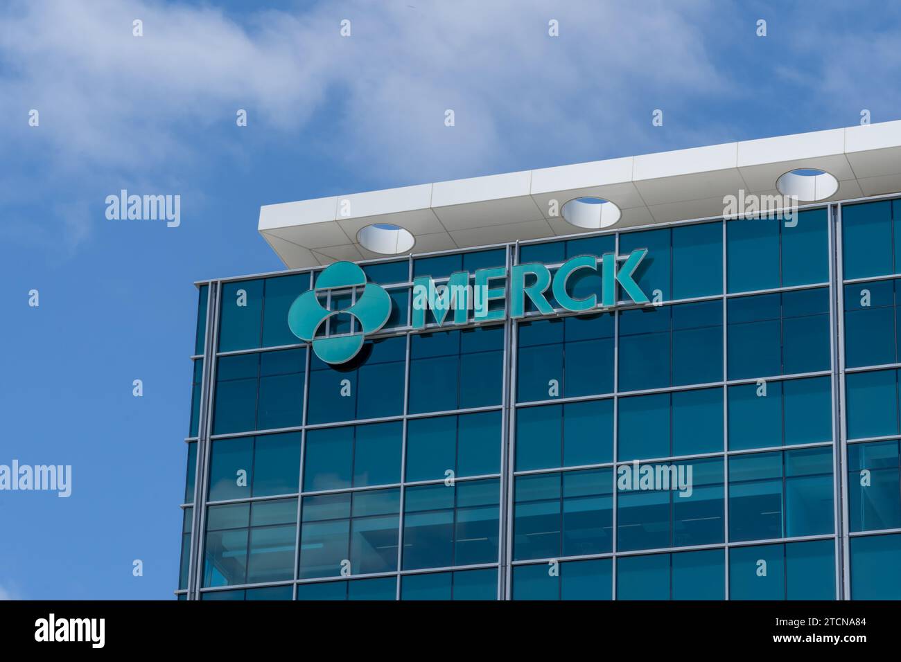 Merck Research Laboratories in South San Francisco, California, USA ...