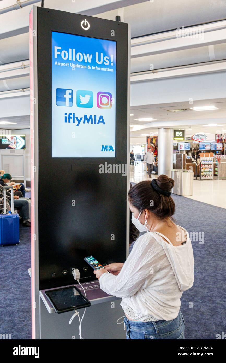 Miami Florida,Miami International Airport MIA,inside interior indoors ...
