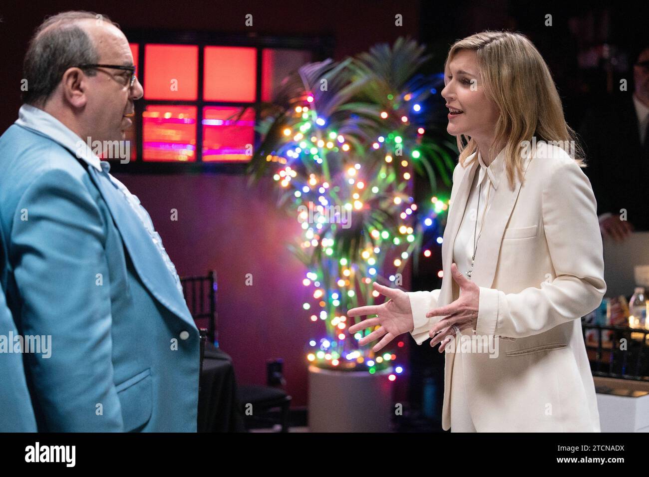 COOPER'S BAR, From left: Louis Mustillo, Rhea Seehorn, 'The Premiere ...